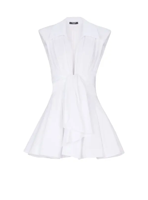 Balmain Cotton Shirt Dress