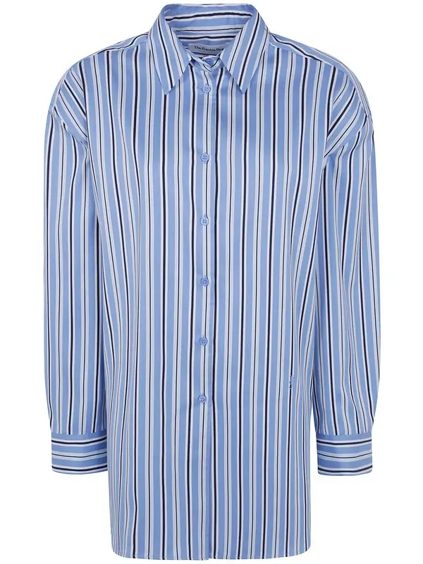 THE FRANKIE SHOP Camicia Padded "oana - Blue