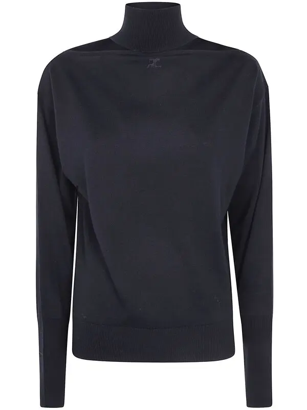 COURREGES Maglione Cut Out "merinos Wool