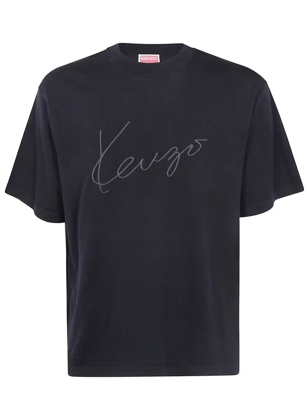 Kenzo T-shirt Ica Corta " Signature