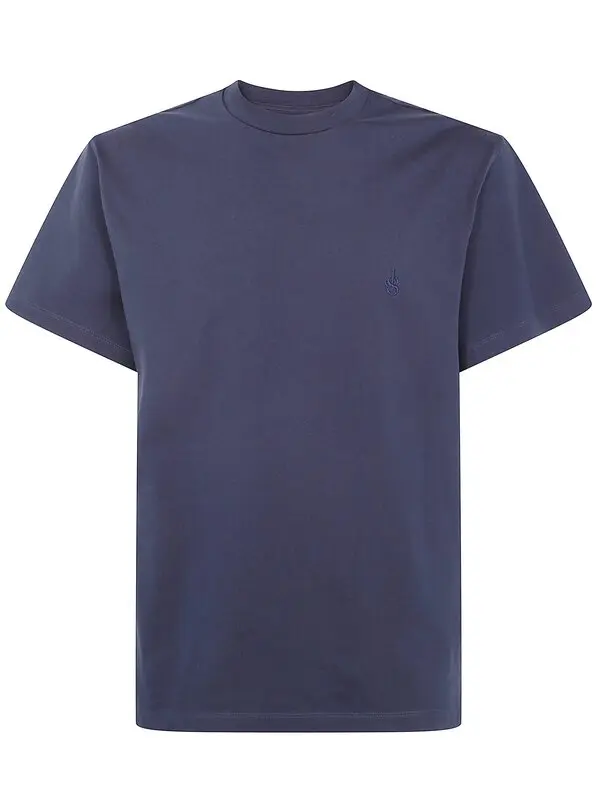 JIL SANDER T-shirt Iche Corte "3 Pack Embroidered