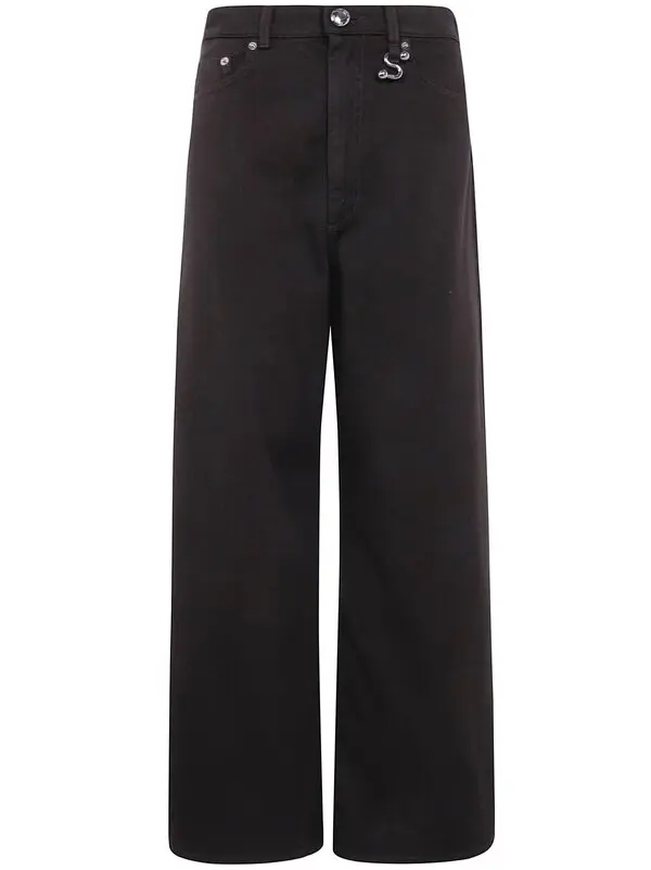 Max Mara Pantaloni Gamba Dritta "spd Siamese