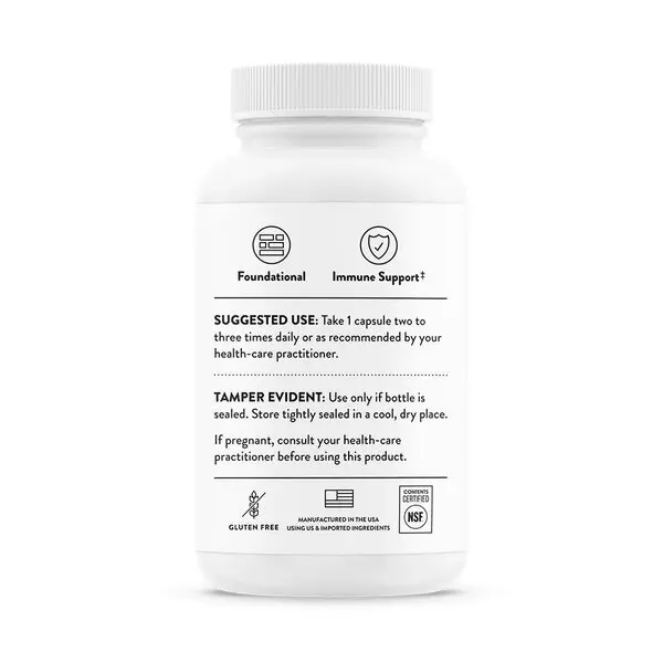 THORNE Lysine 60 Capsules