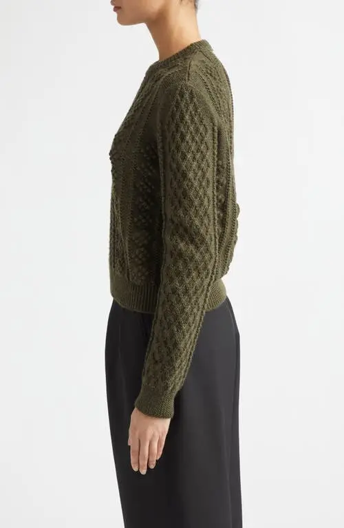 JIL SANDER Wool Sweater With Back Slit