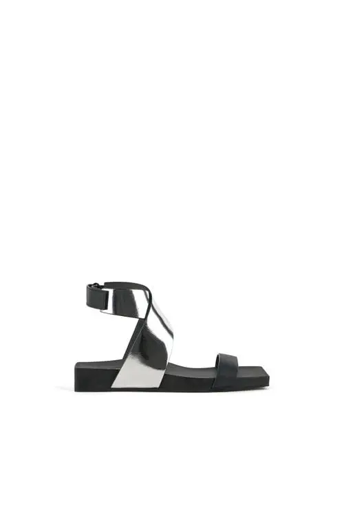 United Nude Loop X Lo Sandals - Silver