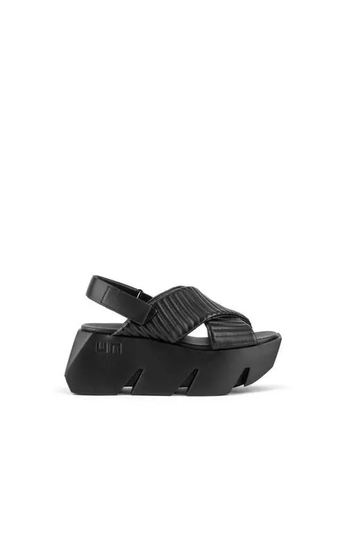 United Nude Bull Puffier Sandals - Black