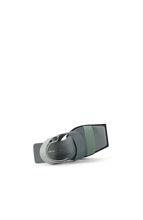 United Nude Construct Hi Sandals With Sculpted Heel - Arquitec