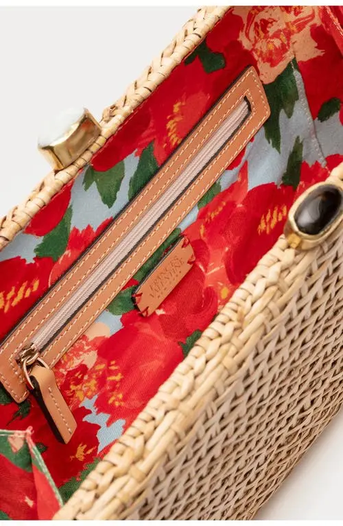 FRANCES VALENTINE Stella Rattan Clutch