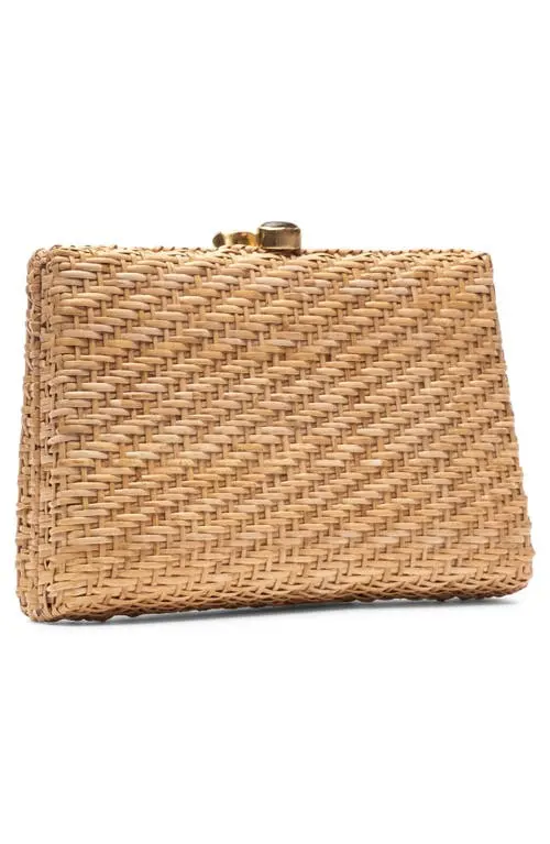 FRANCES VALENTINE Stella Rattan Clutch