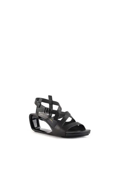 United Nude Mobius Straps Mid Sandals - Black