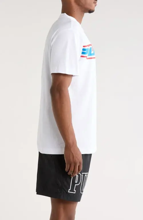 PURPLE BRAND Oversize Textured Cotton Jersey Graphic T-shirt