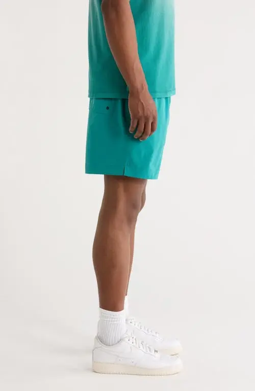 PURPLE BRAND Water Repellent Drawstring Shorts With Logo Detail