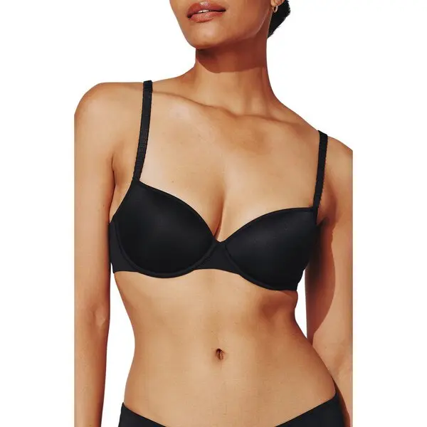 THIRDLOVE 24/7® Classic Underwire T-shirt Bra - Black
