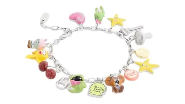 COACH X Brain Dead Charm Bracelet - Silver
