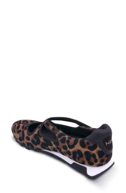 Ash Kore Mary Jane Genuine Calf Hair Flat - Leopard