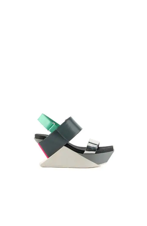United Nude Delta Wedge Sandal - Nebula
