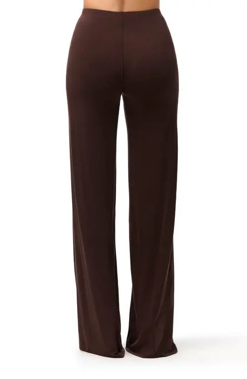 Naked Wardrobe Wide Leg Draped Pants