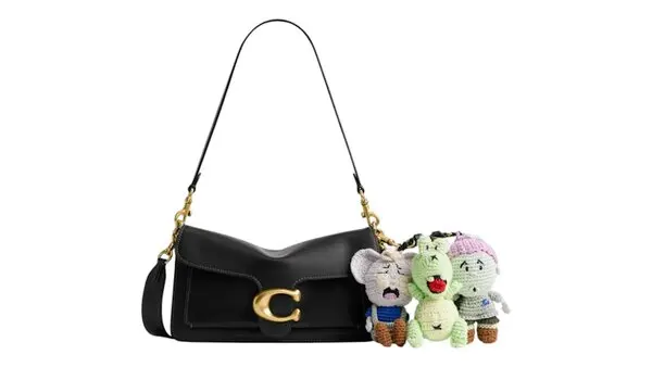 COACH X Brain Dead Soft Tabby Shoulder Bag 26 With Charms