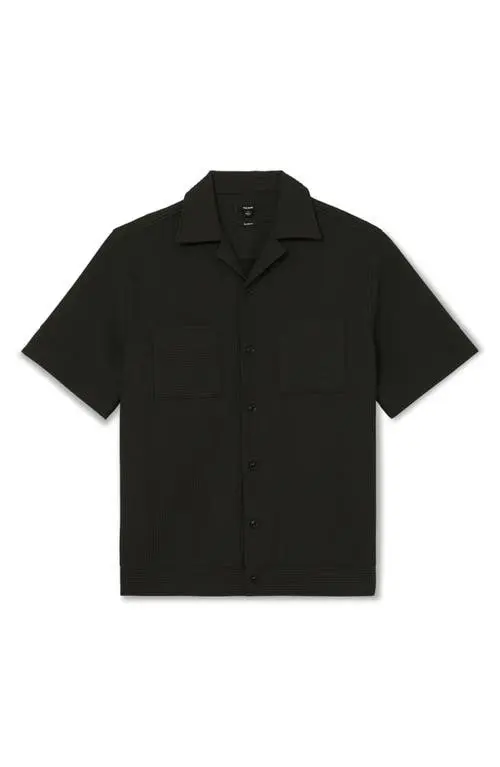REISS Odessa Rib Camp Shirt