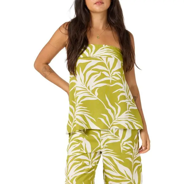O'Neill Marissa Tropical Print Tube Top
