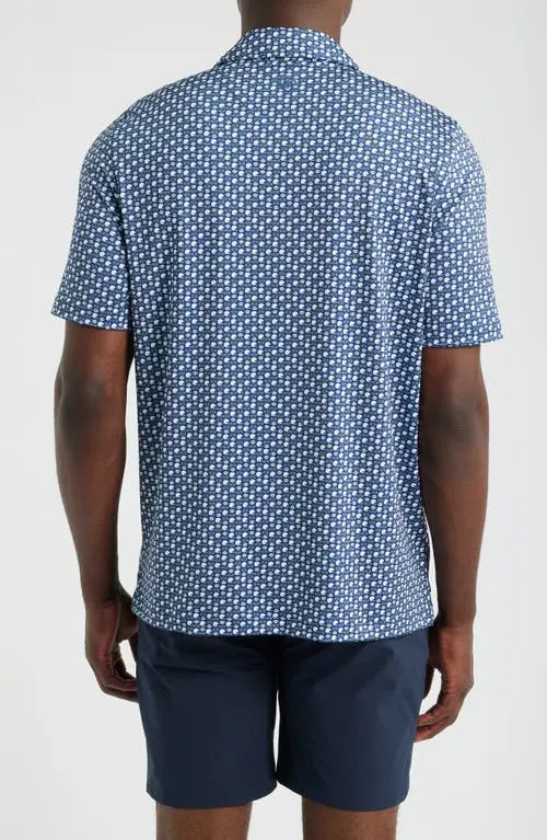 Johnston & Murphy Game Day Xc+™ Football Helmet Print Performance Polo