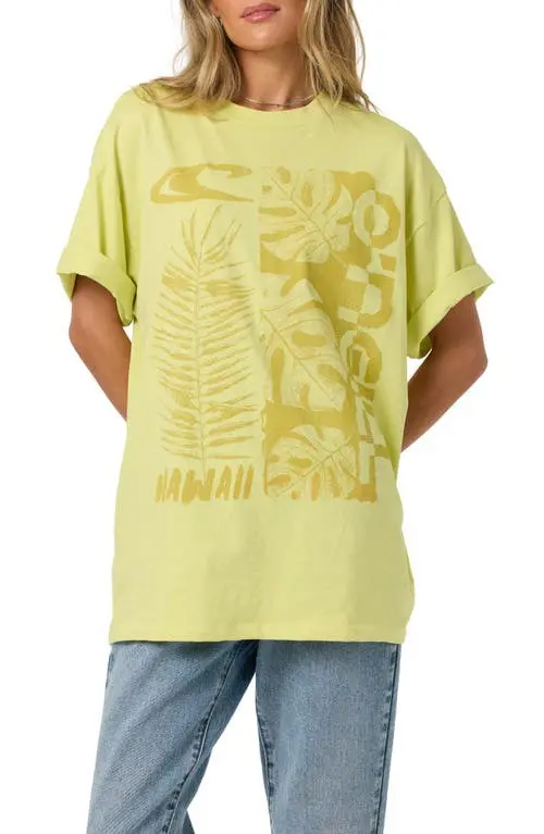 O'Neill Monstera Hawaii Oversized Graphic Tee