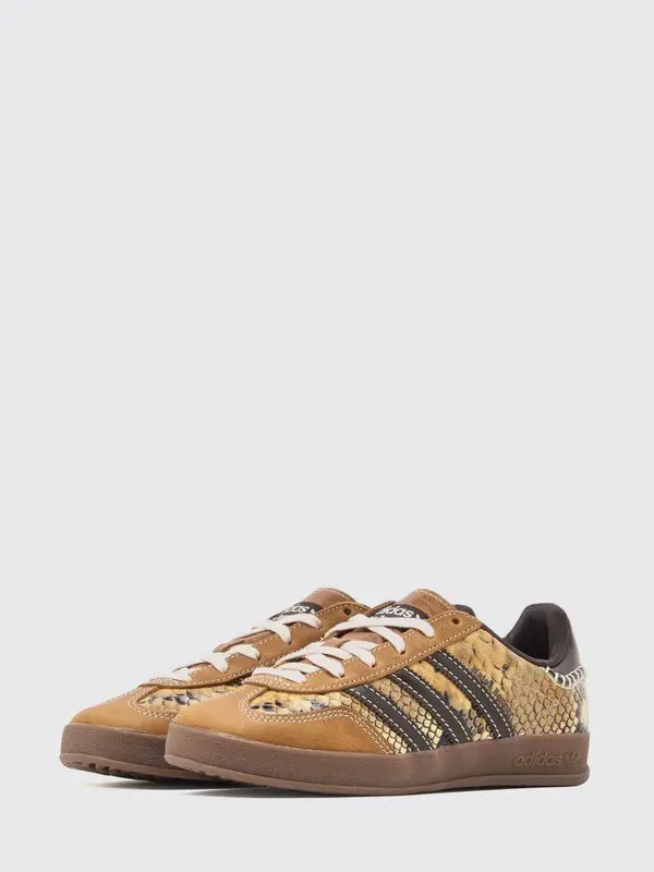 ADIDAS ORIGINALS BY WALES BONNER Gazelle Python-print Suede Trainers