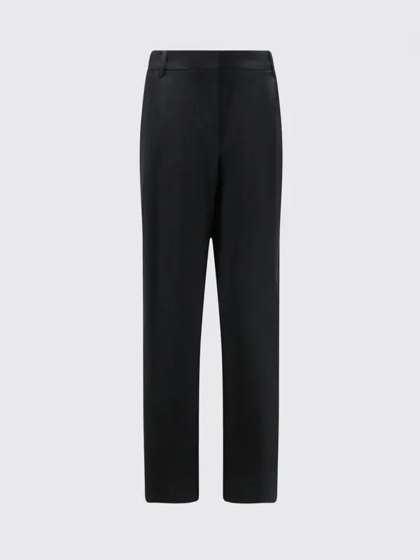 Stella McCartney High-waisted Skinny Trousers In Satin With Concealed Fastening