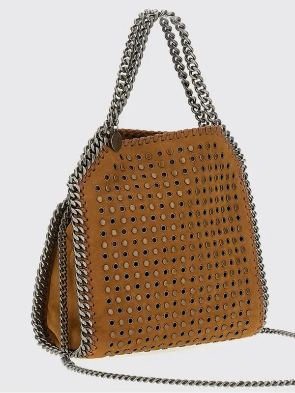 Stella McCartney Falabella Small Alter Mat Handbag With Chain Trims