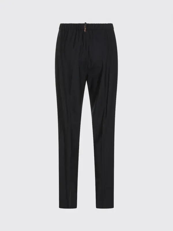 Fabiana Filippi Slim Fit Wool Blend Trousers With Monile Detail