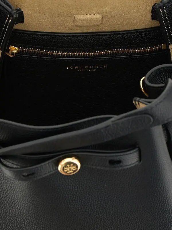 Tory Burch Romy Calf Leather Handbag
