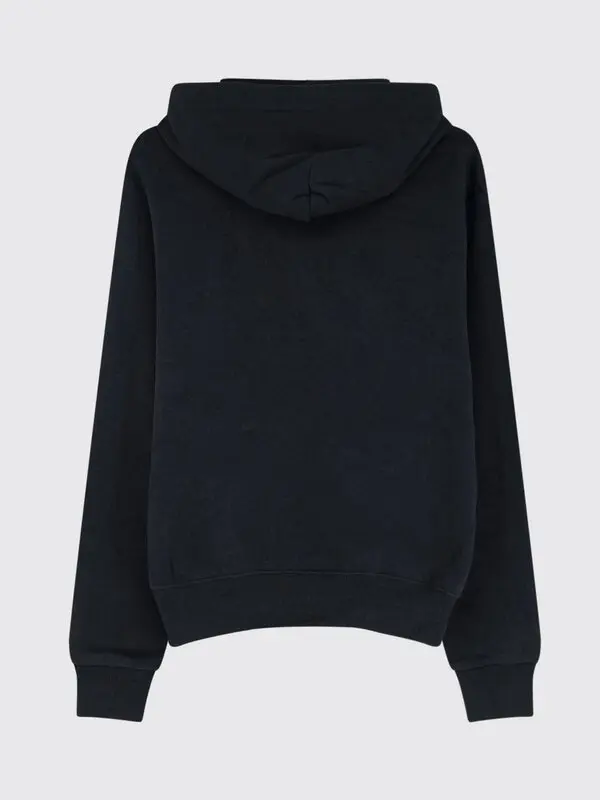 Polo Ralph Lauren Cotton Blend Zip-up Hoodie With Embroidered Logo - Black