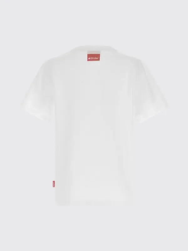 DIESEL® Crew Neck Cotton-blend T-shirt With Applied Logo