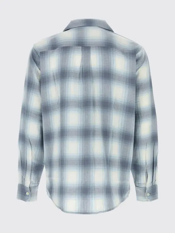 Carhartt Work In Progress Check Cotton Shirt With Cuban Collar