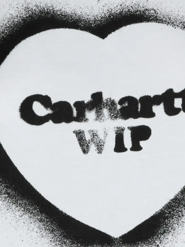 Carhartt Work In Progress Short-sleeved Cotton T-shirt With Chest Logo