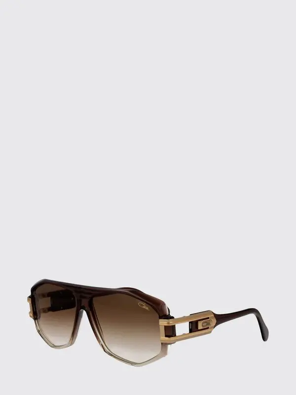 Cazal Aviator Acetate Sunglasses With Gradient Lenses