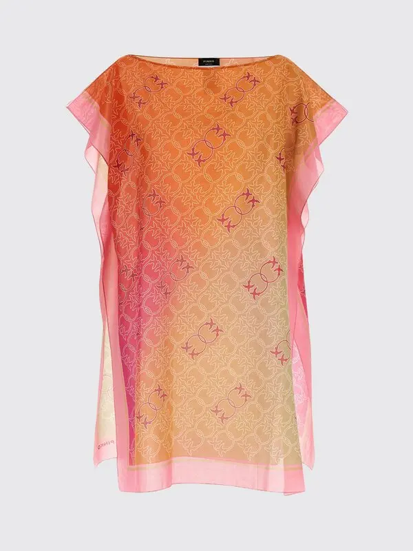 Pinko Kaftan Dress With Ombré Print
