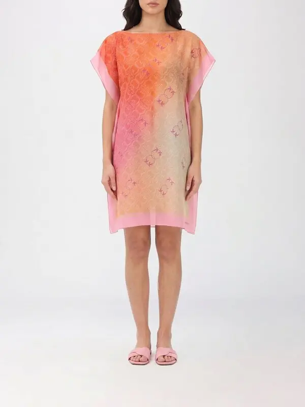 Pinko Kaftan Dress - Pink