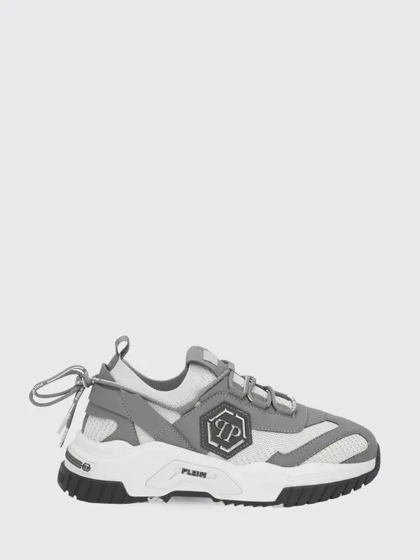 Philipp Plein Pp Hexagon" Sneakers - Grey