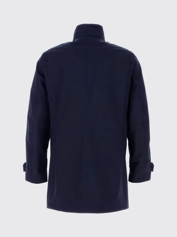 MOORER Duca-l5 Single-breasted Breathable High-neck Knee-length Coat