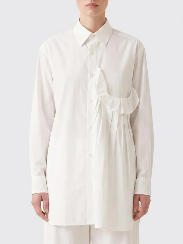 Y’s Shirt With Pleated Detail