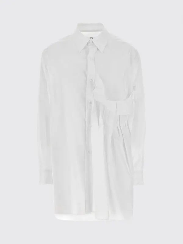 Y’s Shirt With Pleated Detail