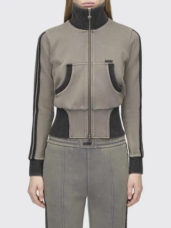 ADIDAS ORIGINALS Avavav X Zip Sweatshirt With Turtleneck In Cotton Blend - Multicolor