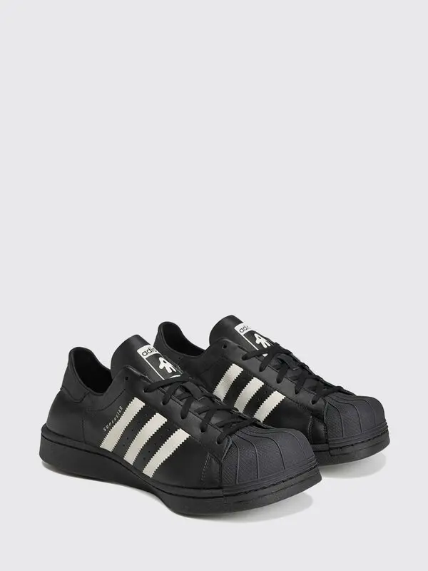 ADIDAS ORIGINALS Sst Leather Trainers With Shell Toe And Logo