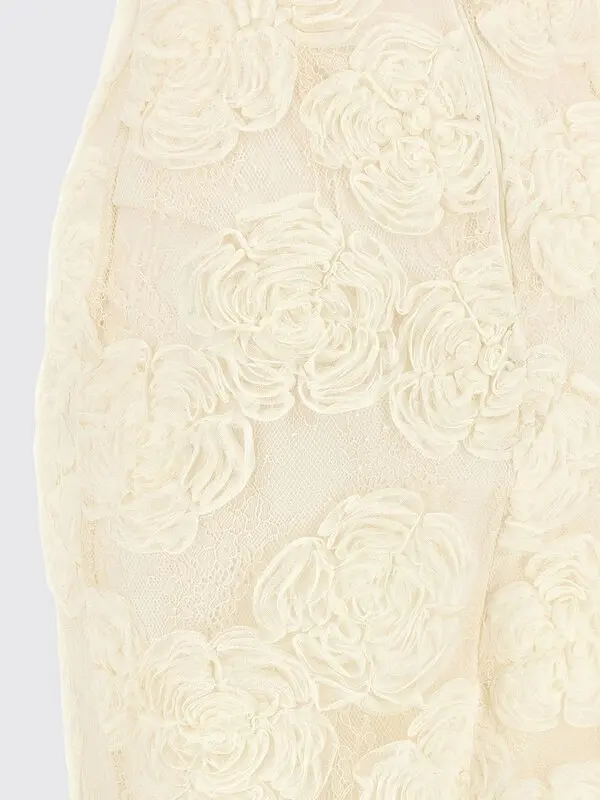 ROTATE BY BIRGER CHRISTENSEN Off-the-shoulder Long Ceremony Gown With Floral Details