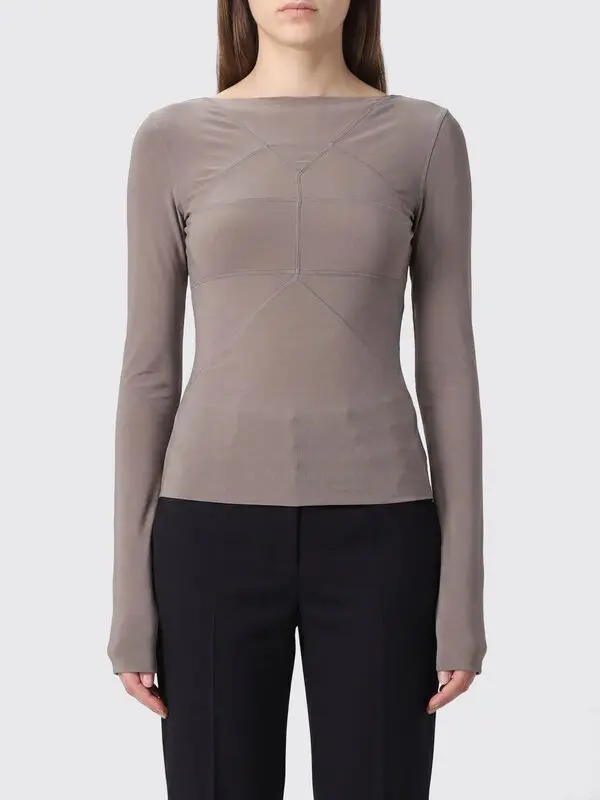 Rick Owens Long Sleeve T-shirt - Dust