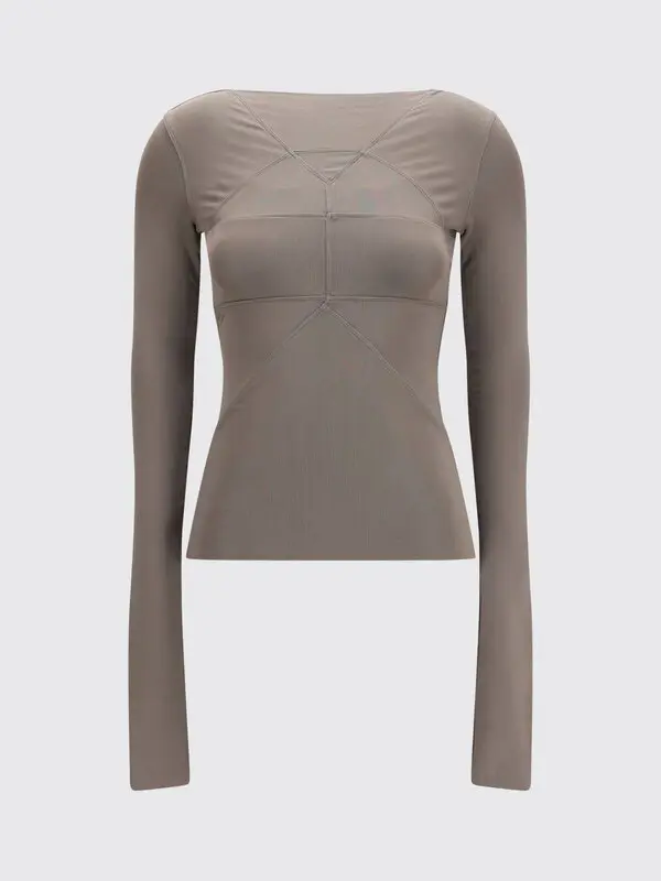 Rick Owens Long Sleeve T-shirt - Dust