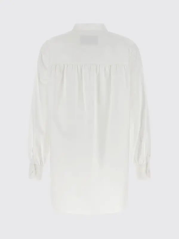 Valentino Garavani Relaxed Fit Cotton Poplin V-neck Shirt