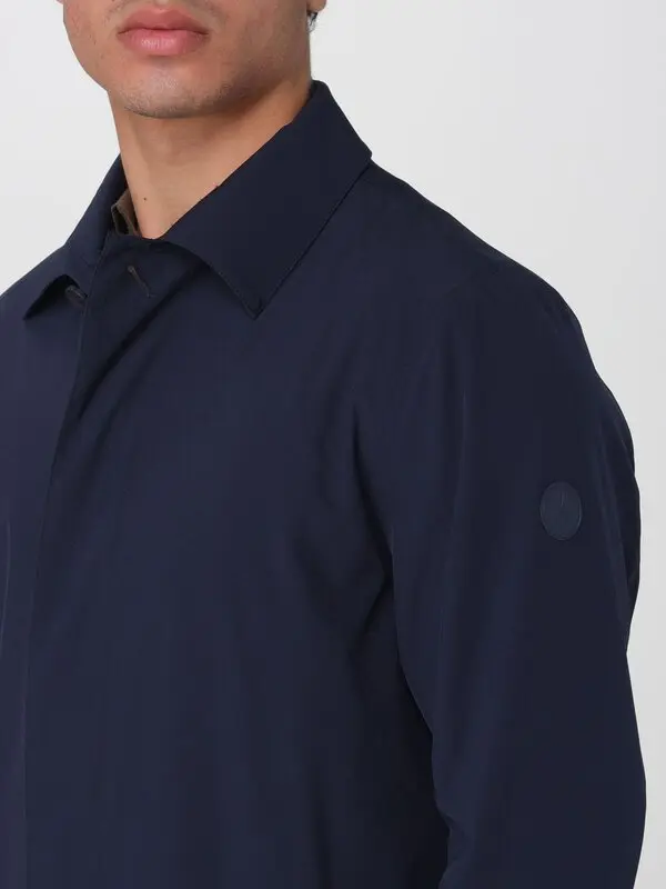 PEOPLE OF SHIBUYA Toshiro Technical Fabric Jacket With French Collar