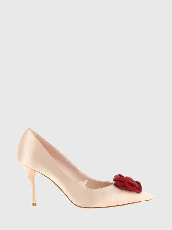 ROGER VIVIER Rose Vivier Satin Pumps